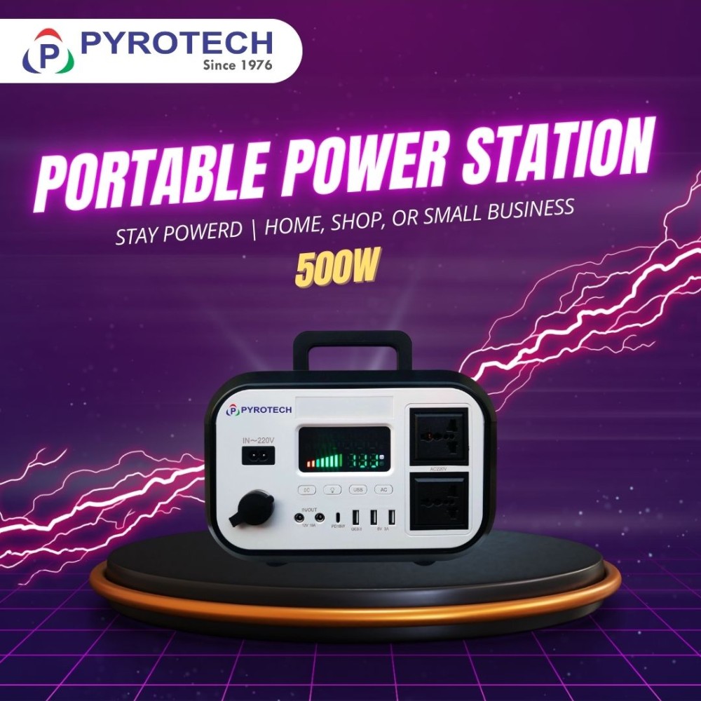 Pyrotech Portable Power Station Manufacturer, Supplier and Exporter