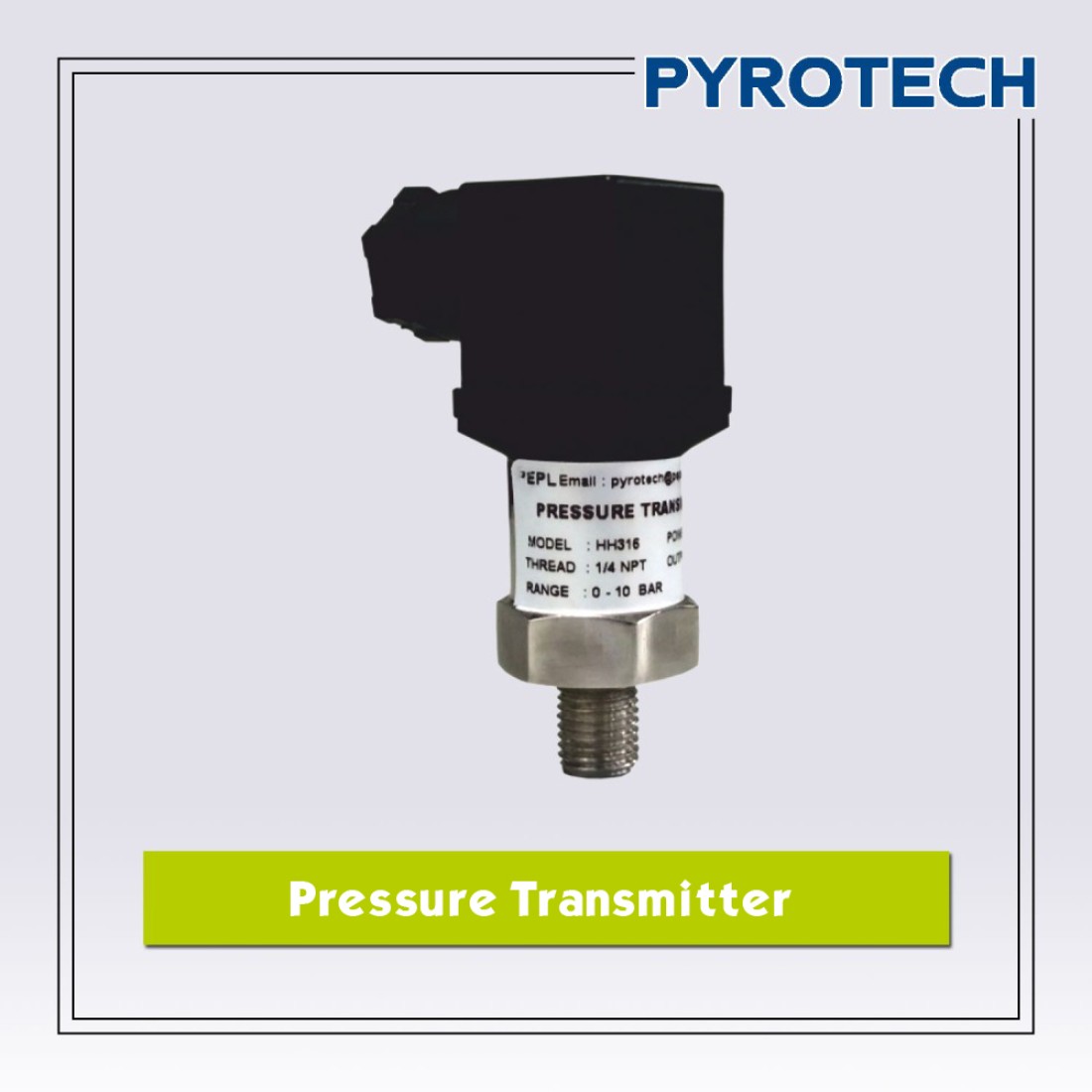 High Accuracy, Intrinsically Safe Pressure Transmitters Manufacturers ...